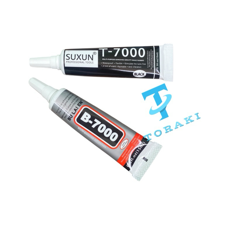 Jual LEM LCD TOUCHSCREEN B7000 T7000 15ML 50ML MULTI PURPOSE ADHESIVE SERBA GUNA . Rakki ...