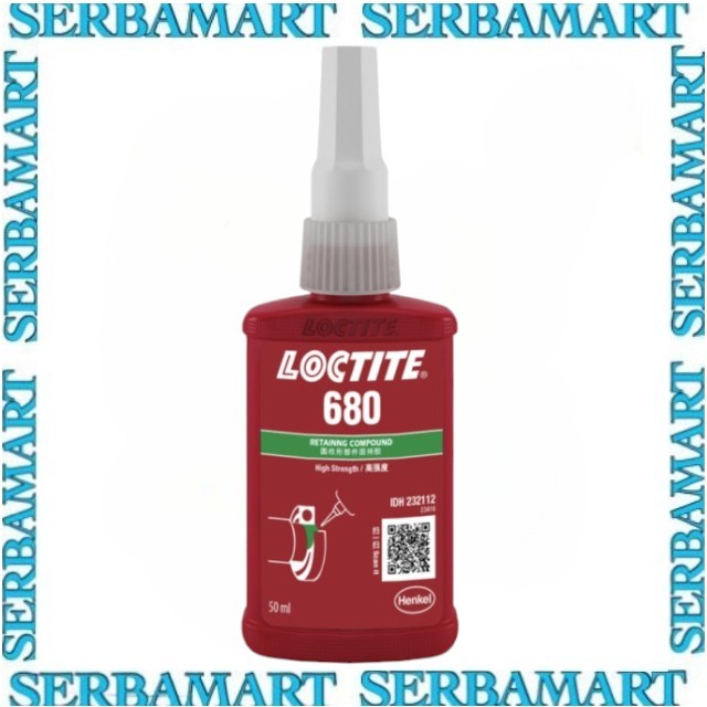 Jual LEM LOCTITE 680 50ML RETAINING COMPOUND - LOCTITE 680 50 ML ...