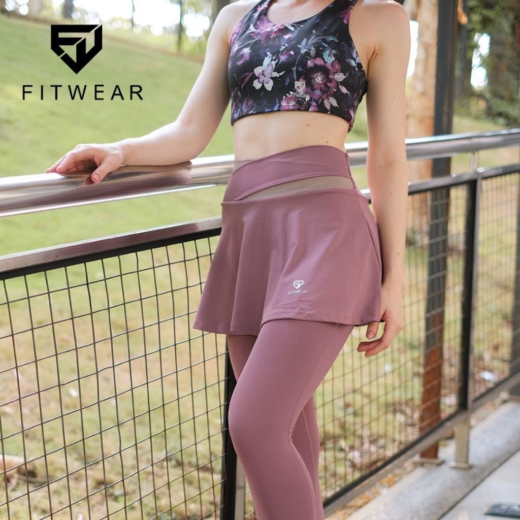 Jual Fitwear Studio - Rok + Legging Olahraga Wanita BEATRIX 2 TONE - M ...