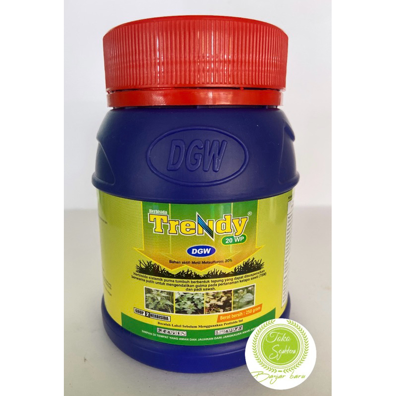 Jual HERBISIDA SISTEMATIK TRENDY 20 WP 250 GRAM/RACUN GULMA, RUMPUT ...