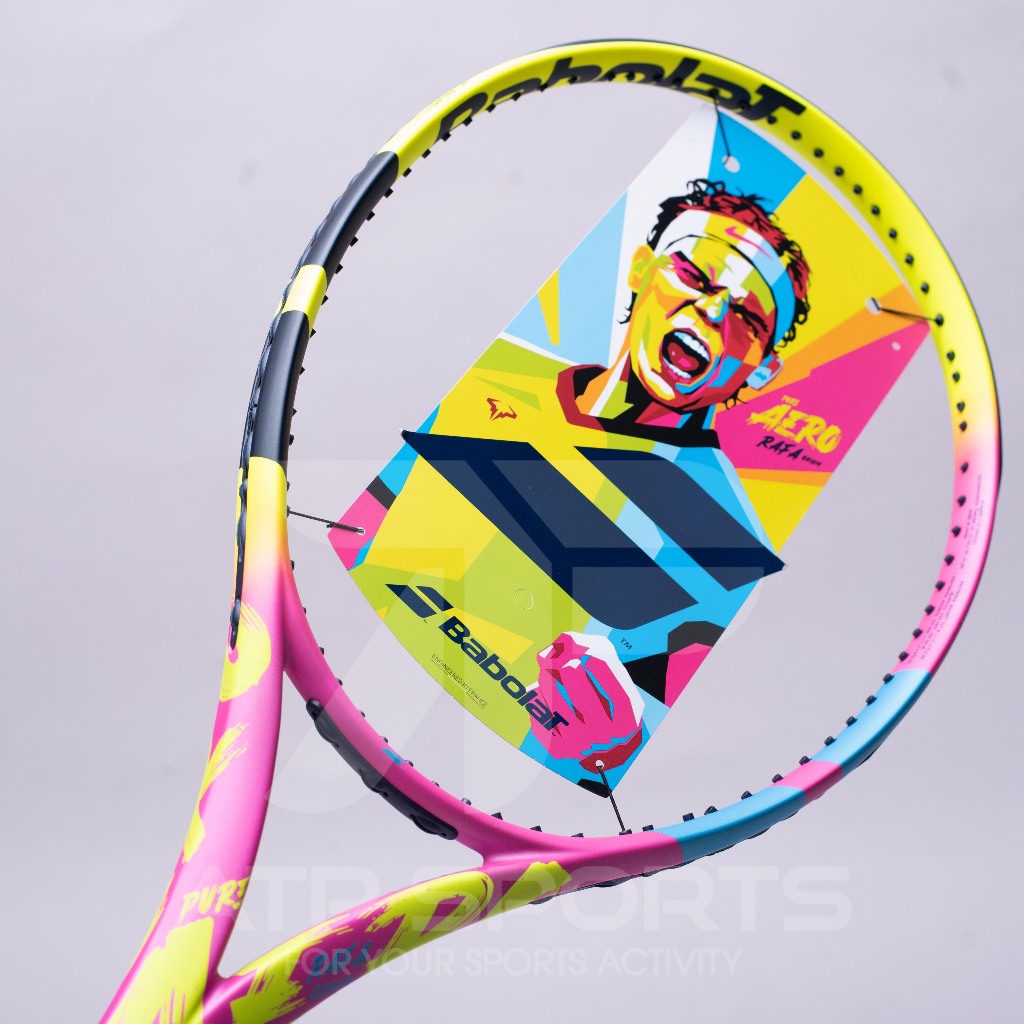 Jual Raket Tenis Tennis Racket Babolat Pure Aero Rafa 2023 317 Gram Limited Edition | Shopee ...