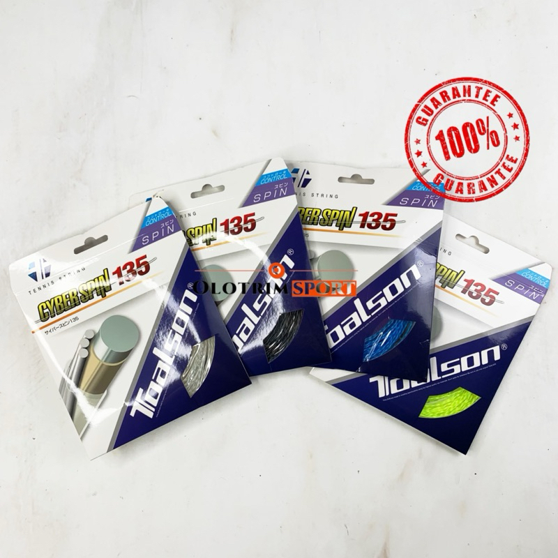 Jual Senar Tenis TOALSON CYBER SPIN 135 CONTROL Tennis String | Shopee ...