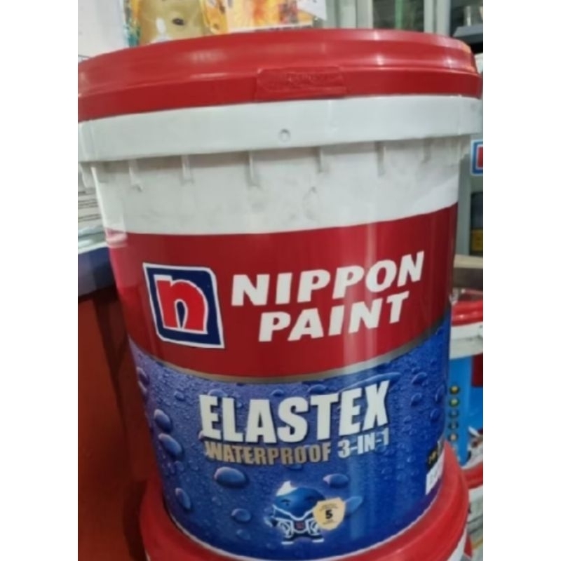 Jual Nippon Paint Elastex Waterproof 3-in-1 20kg | Shopee Indonesia