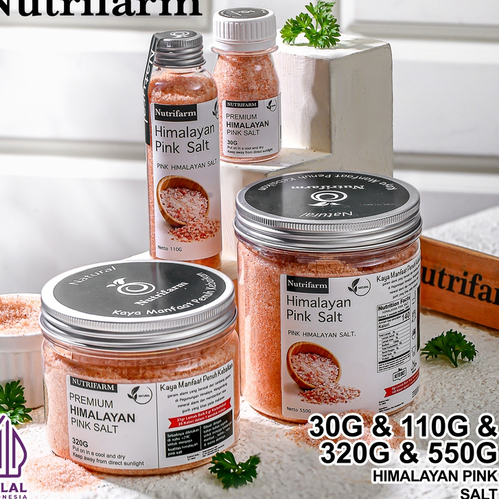 Jual HIMALAYAN SALT ORIGINAL 30G / GARAM HIMALAYA PREMIUM HALUS UNTUK ...