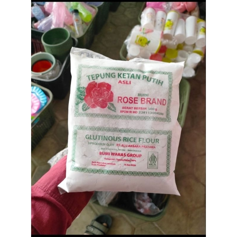 Jual Tepung Ketan Putih Murni Rose Brand Glutinous Rice Flour Bumi ...