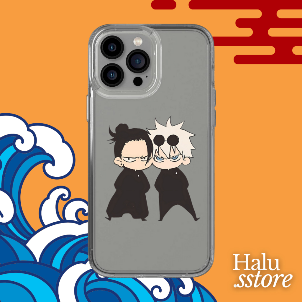 Jual Satoru Gojo x Geto Clearcase figure anime I sukuna inumaki I ...