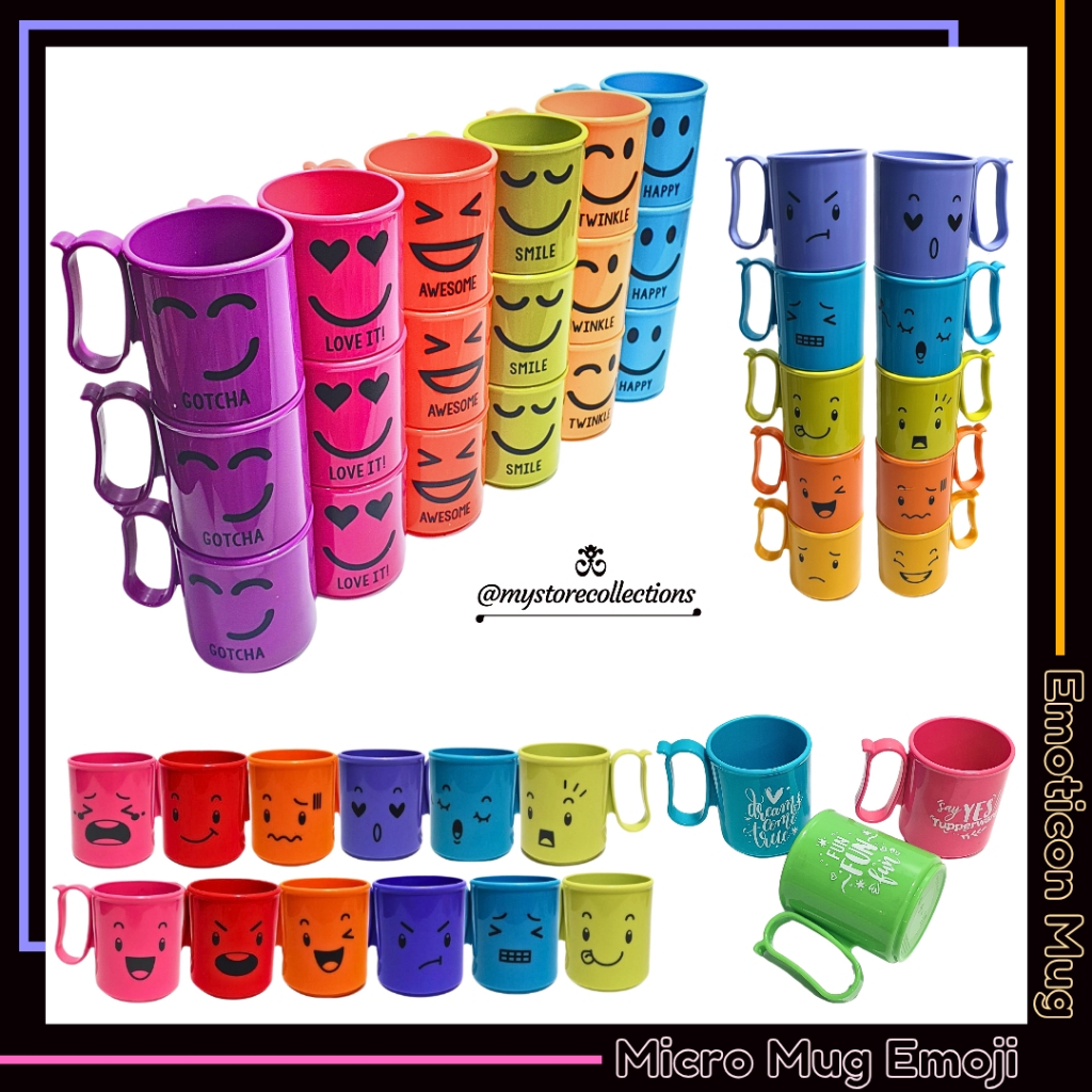 Jual Micro Mug Emoticon • Emoji ☆ Indo - Import ( Gelas • cangkir ...