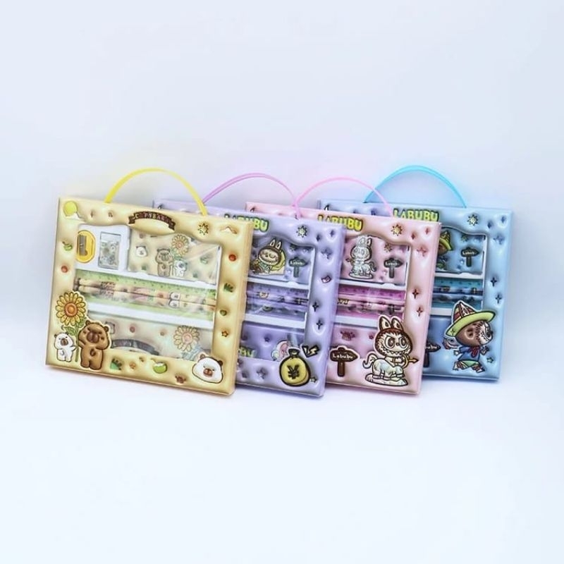 Jual ALAY TULIS STUDY SET ANAK MOTIF LABUBU MURAH KODE 8002 | Shopee ...