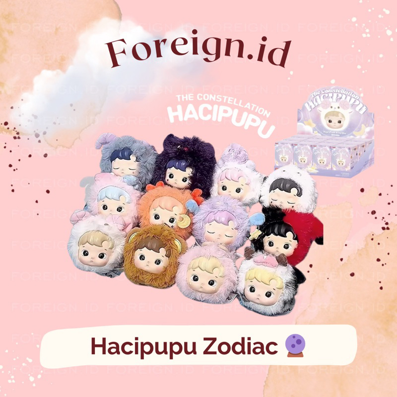 Jual Hacipupu Zodiac Original popmart READY STOCK | Shopee Indonesia
