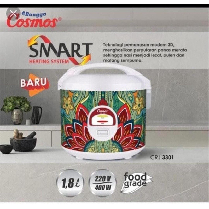 Jual Cosmos Harga Magic Com 1 8 Liter Terlengkap & Harga Terbaru Mei ...