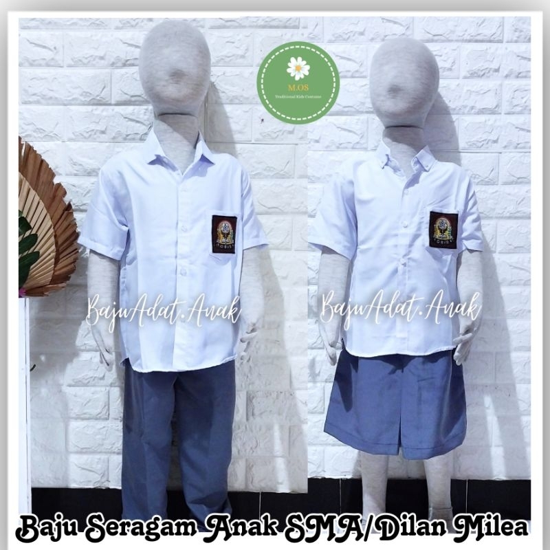 Jual Baju Seragam SMA Dilan Milea | Kostum SMA Anak | Kostum Dilan ...