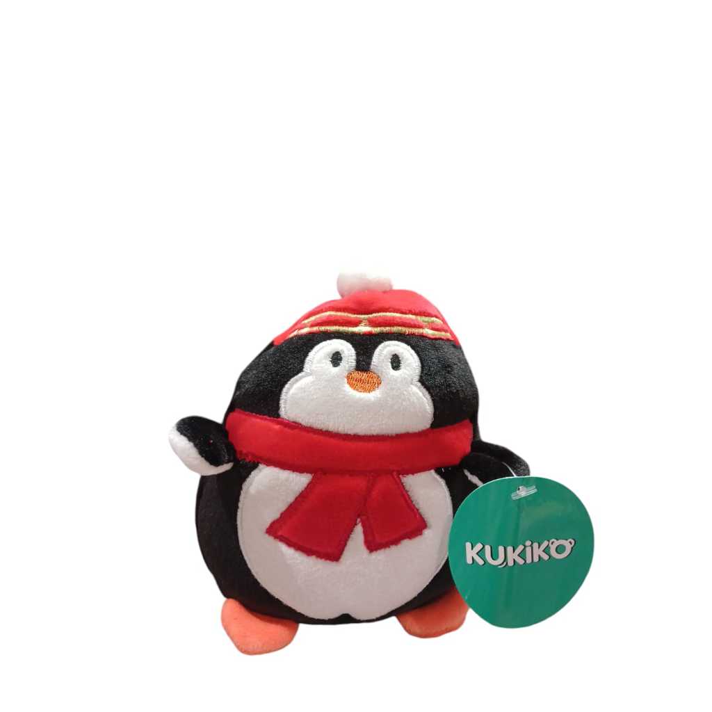Jual BSD - KUKIKO MINI PLUSH XMAS PENGUIN (16 CM) | Shopee Indonesia
