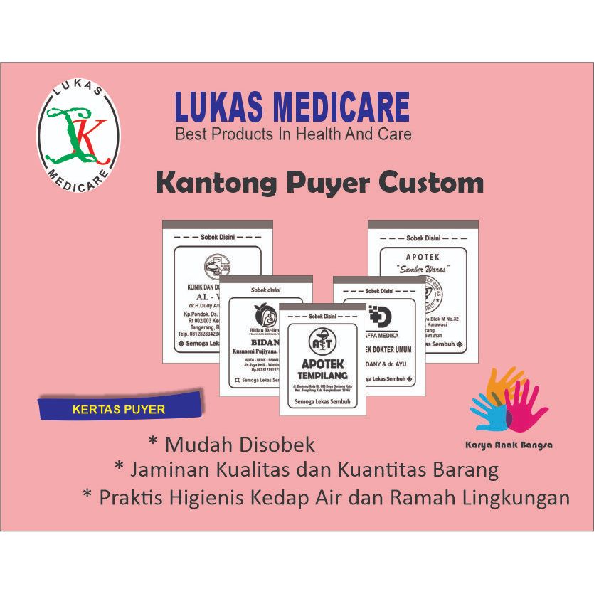Jual Kertas Puyer Logo Sendiri | Shopee Indonesia