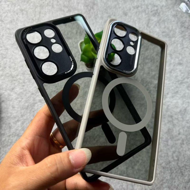 Jual hardcase MagSafe Samsung s25 ultra case anti banting cover hard ...