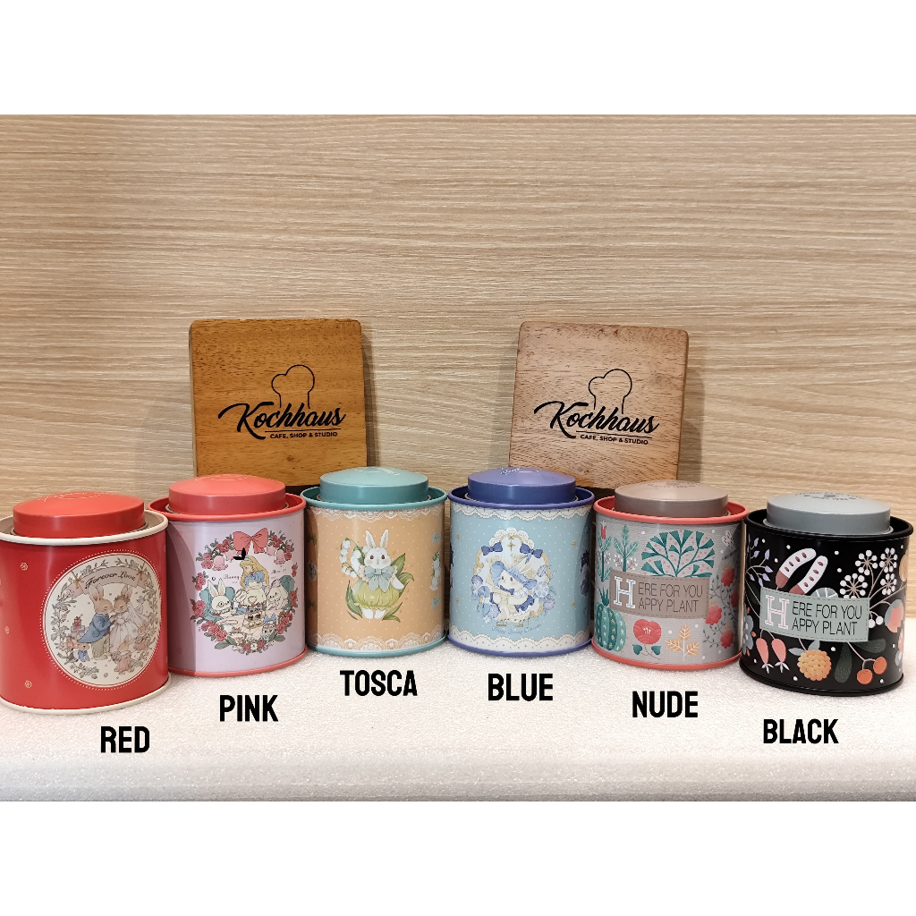 Jual Kaleng Teh Tempat Penyimpanan Teh Dan Kopi Kedap Udara Food Grade ...