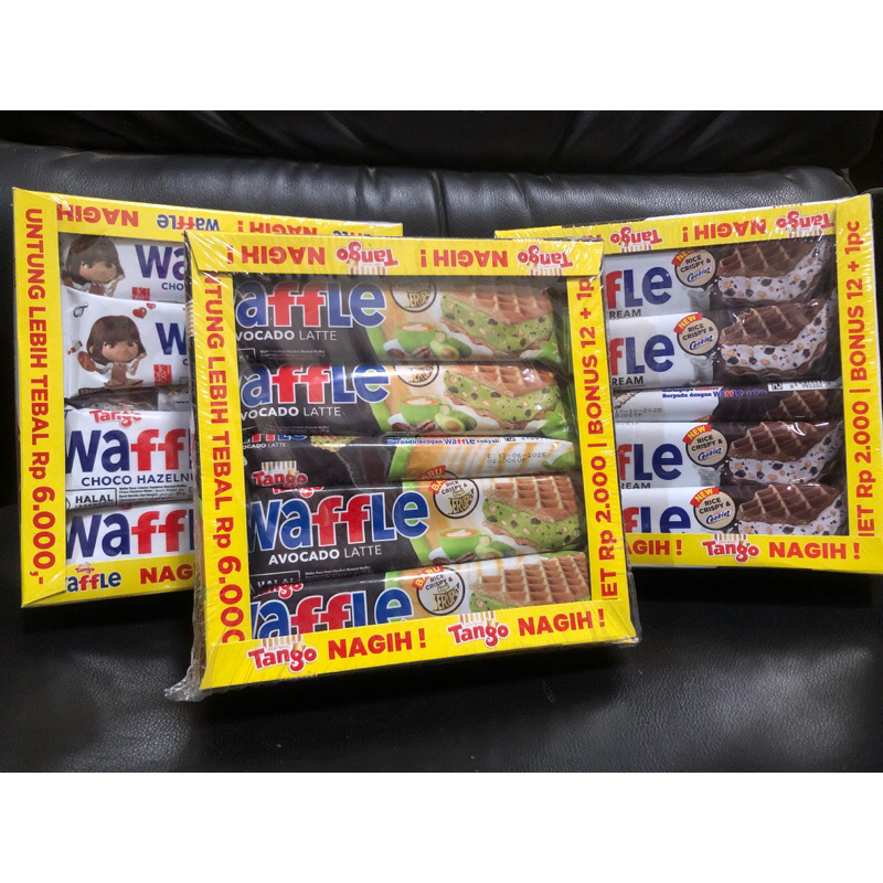 Jual Tango Waffle Cookies and Cream 25gr x 12 – Renyah, Manis ...