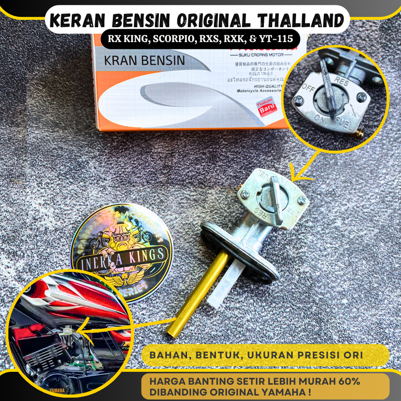 Jual Keran Kran Bensin Tangki Motor RX KING RXK RXKING RXS SCORPIO YT ...