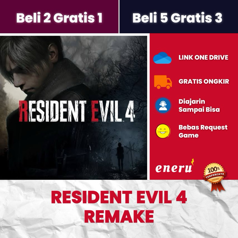 Jual RE Resident Evil 4 Remake - Game PC - Game Laptop - Game Komputer | Shopee Indonesia