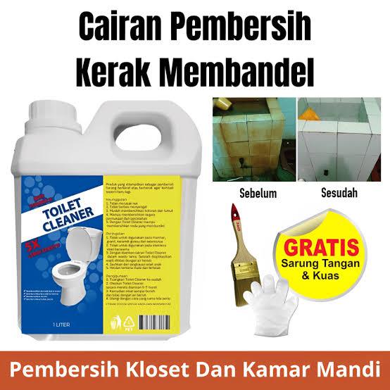 Jual TOILET CLEANER PEMBERSIH KERAK WC DAN LANTAI KAMAR MANDI SERBAGUNA ...