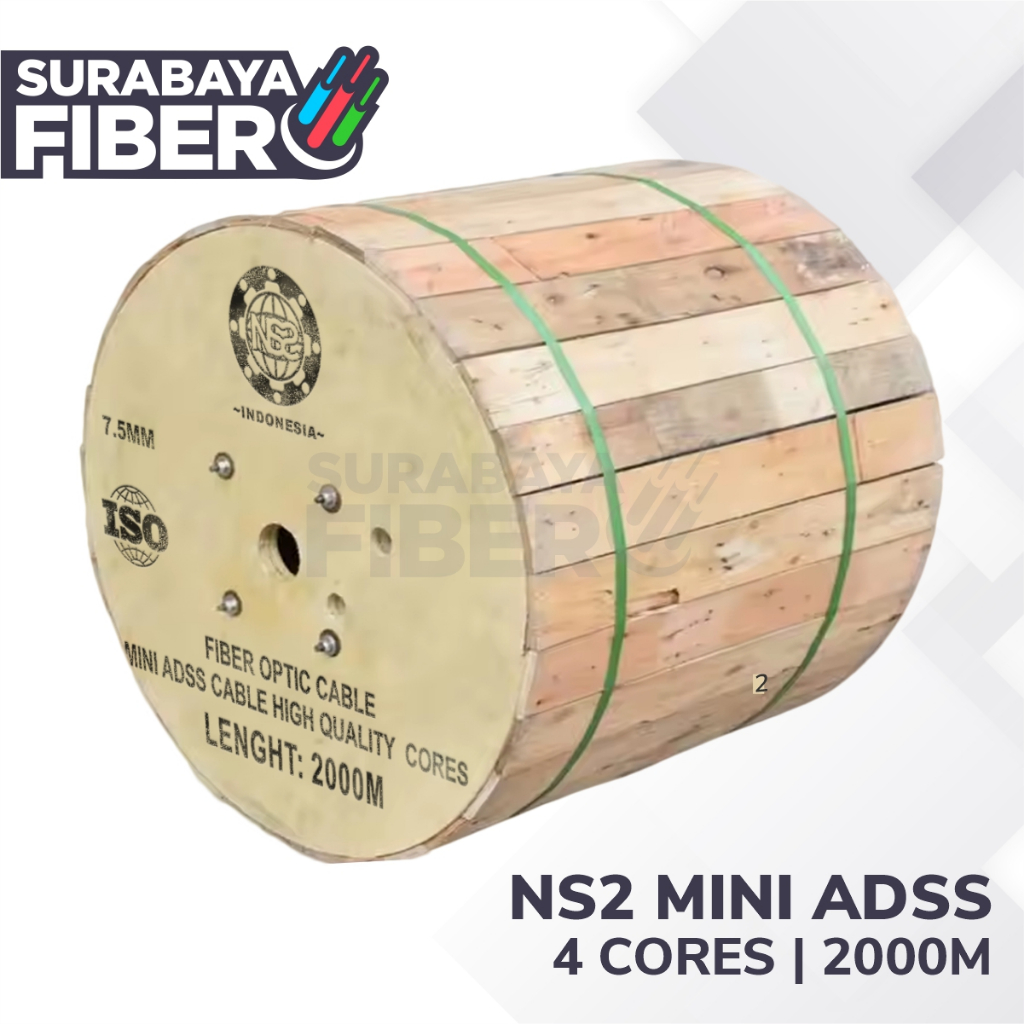 Jual Kabel Mini ADSS 4 Core 2000M NS2 - Kabel Backbone Udara 4Core ... Jual Kabel Mini ADSS 4 Core 2000M NS2 - Kabel Backbone Udara 4Core ...