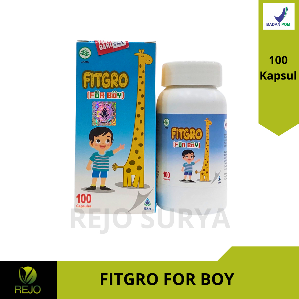 Jual FITGRO FOR BOY OBAT TINGGI BADAN ANAK YI ZHI ZENG GAO WAN (FOR BOY ...