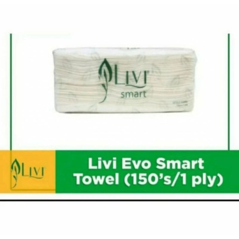 Jual LIVI TISU EVO SMART TOWEL HAND TOWEL TISSUE TANGAN | Shopee Indonesia
