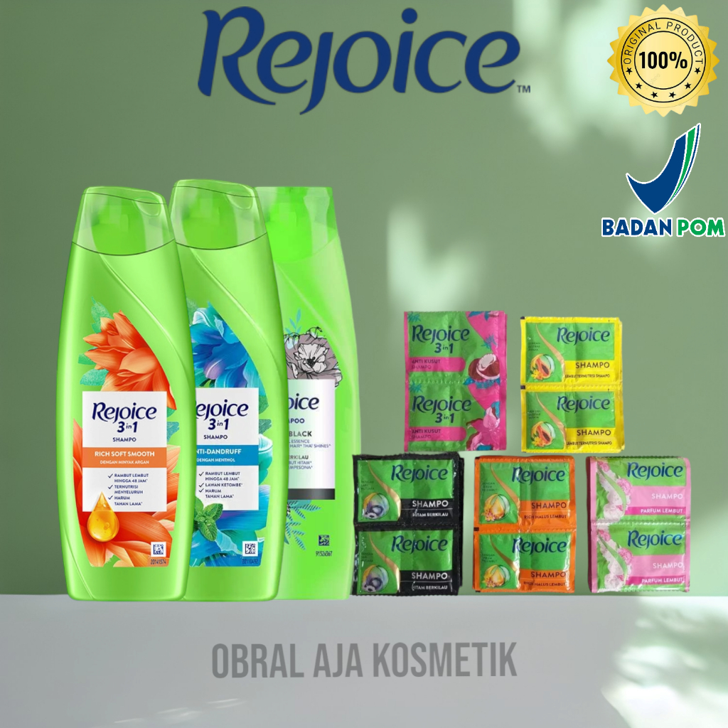 Jual P&G Rejoice Shampo Shampoo RENCENG / 150ml | Shopee Indonesia