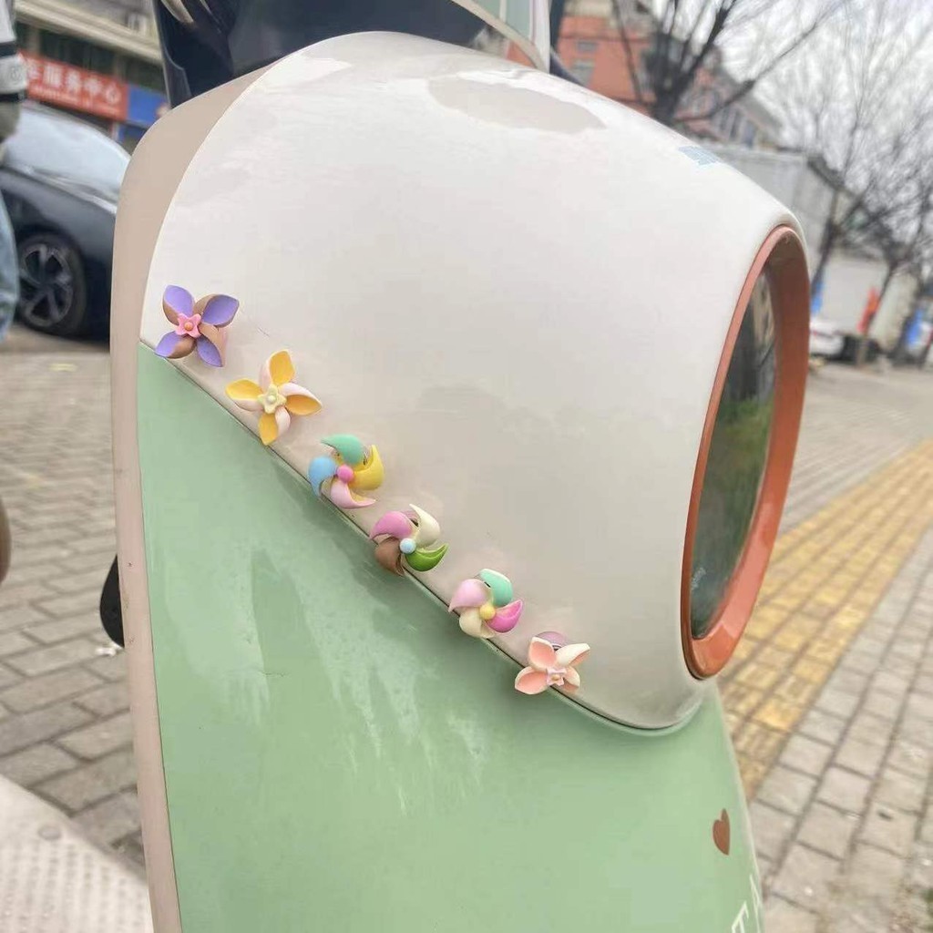 Jual 6pcs Kincir Angin Baru Sepeda Motor Listrik Kincir Angin Gyro ...