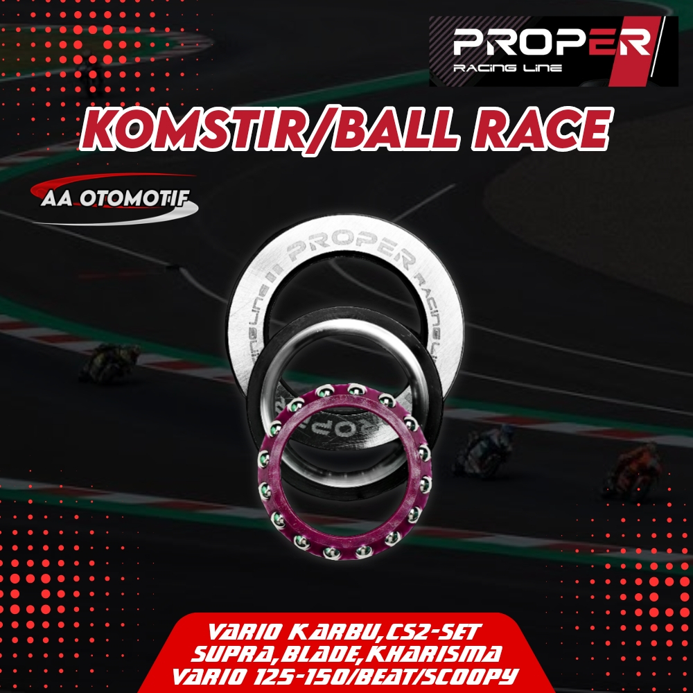 Jual COM STEER PROPER RACING LINE BALL RACE KOMSTIR MOTOR HONDA VARIO ...