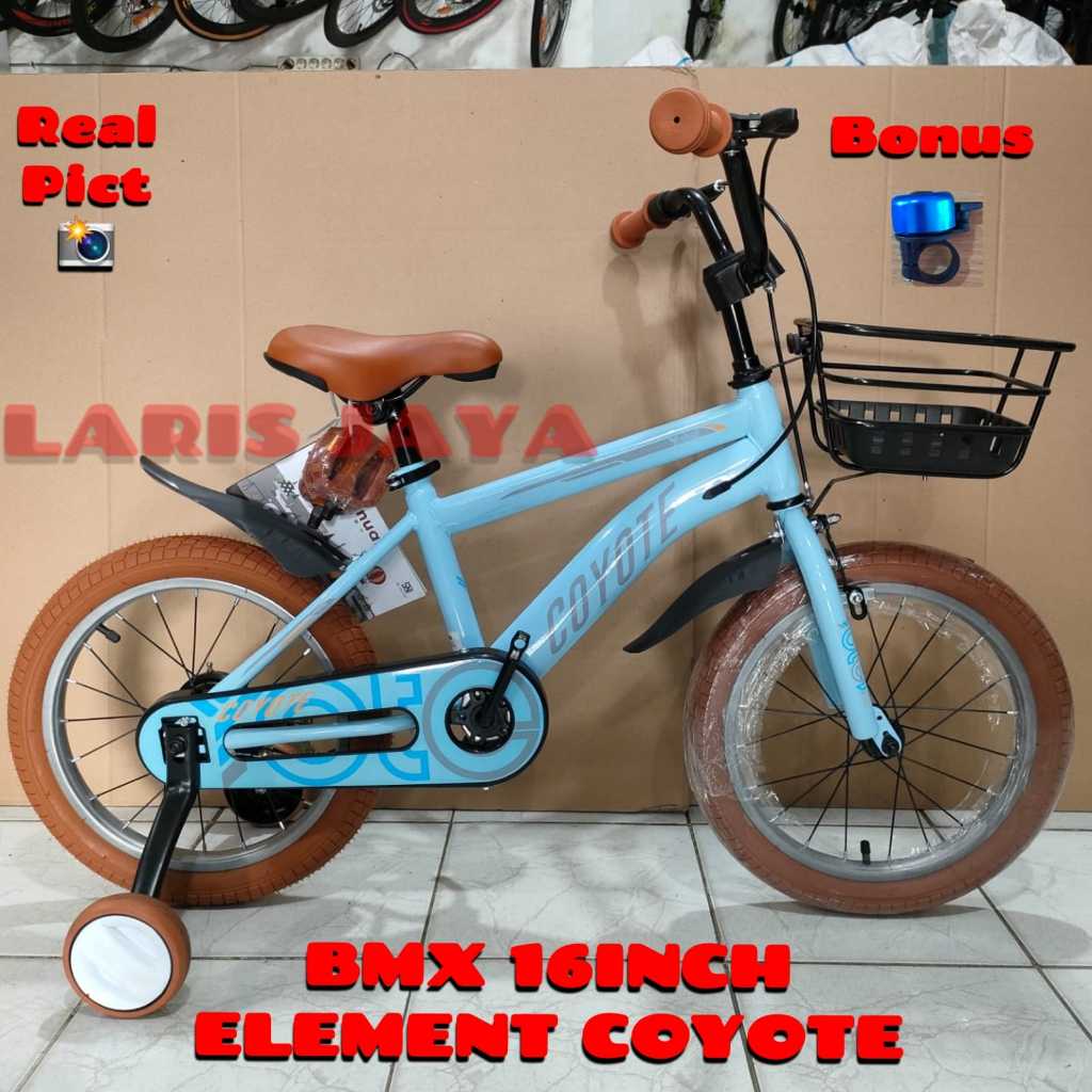 Jual BONUS BELL SEPEDA ANAK BMX 16INCH ELEMENT COYOTE YOTEL XONE PASTEL ...