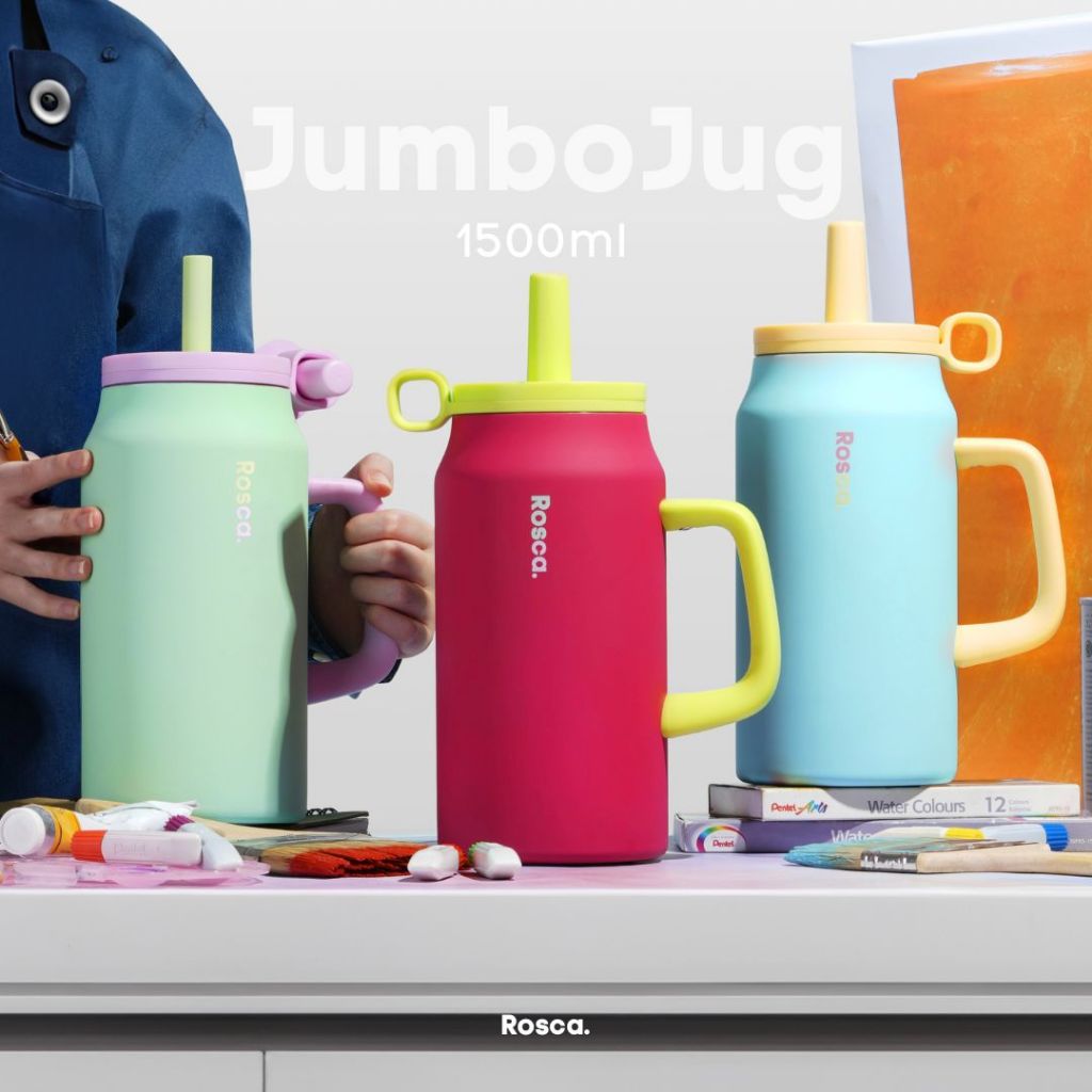 Jual Rosca JumboJug Tumbler Stainless 1.5 Liter Botol Minum 1500ml ...