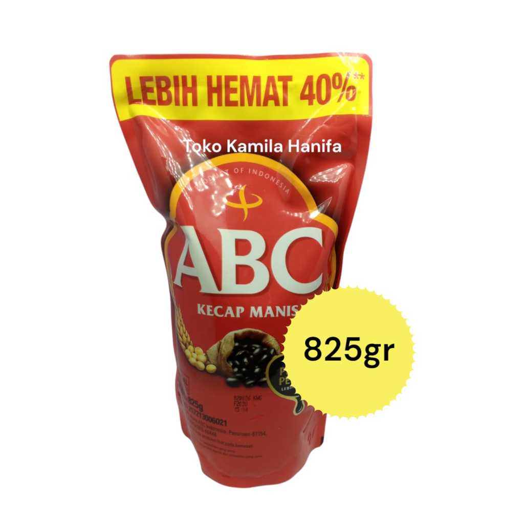 Jual ABC Kecap Manis Pouch 825 gr | Shopee Indonesia