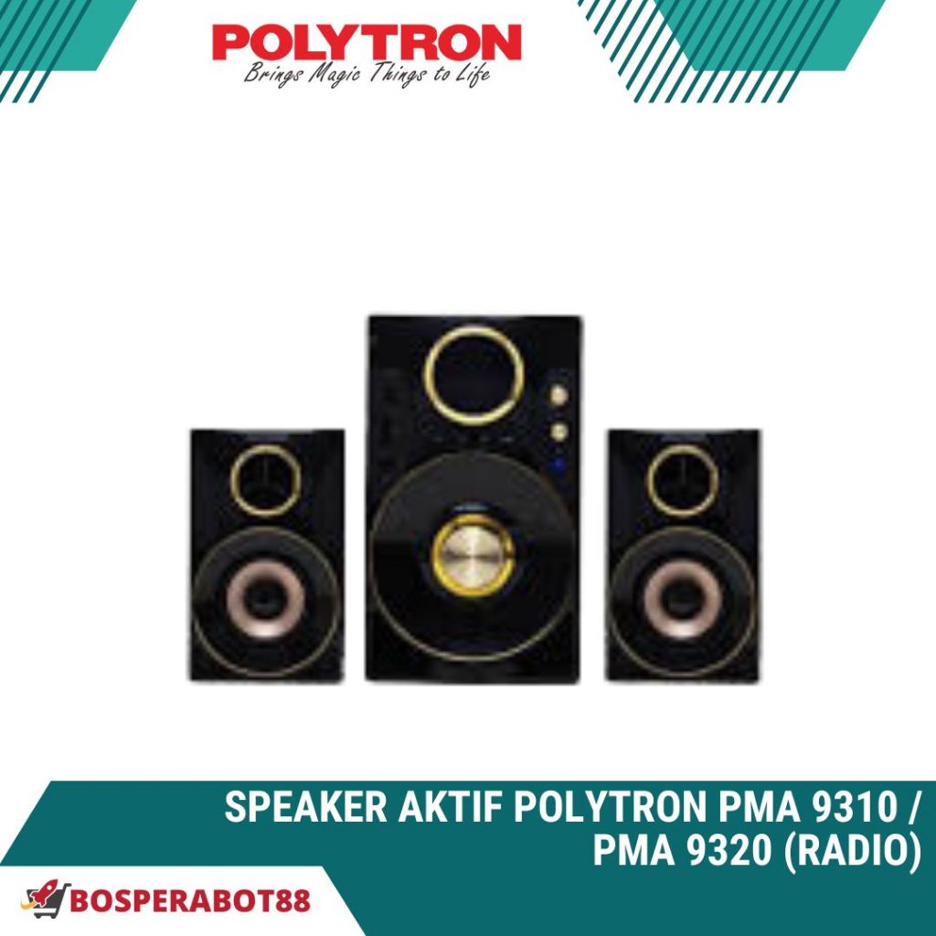 Jual SPEAKER AKTIF POLYTRON PMA 9310 / PMA 9320 (RADIO) | Shopee Indonesia