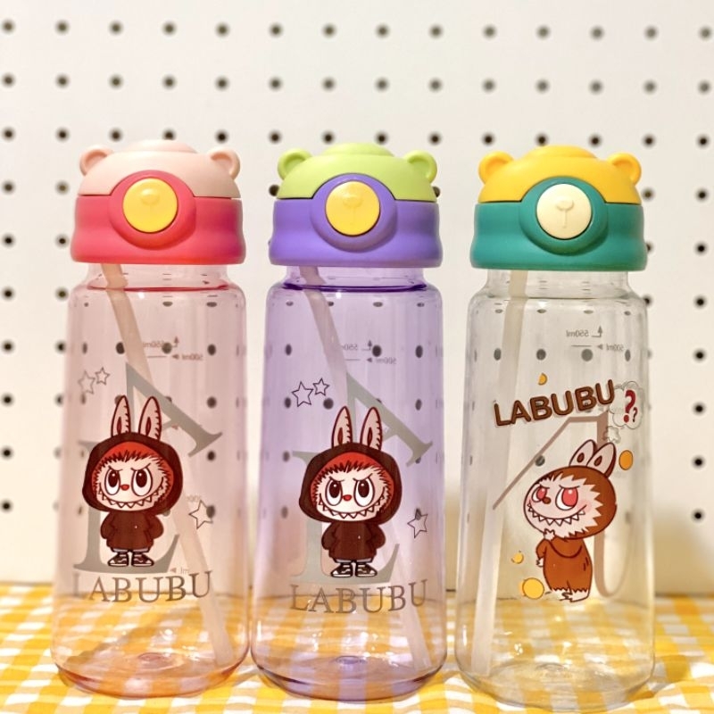Jual Botol Minum Labubu 500 ml | Botol Minum Anak Labubu | Botol Minum ...