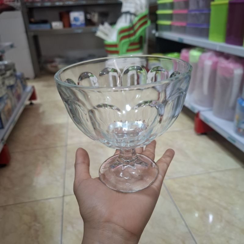 Jual Gelas es buah kaca/mangkuk es teler | Shopee Indonesia