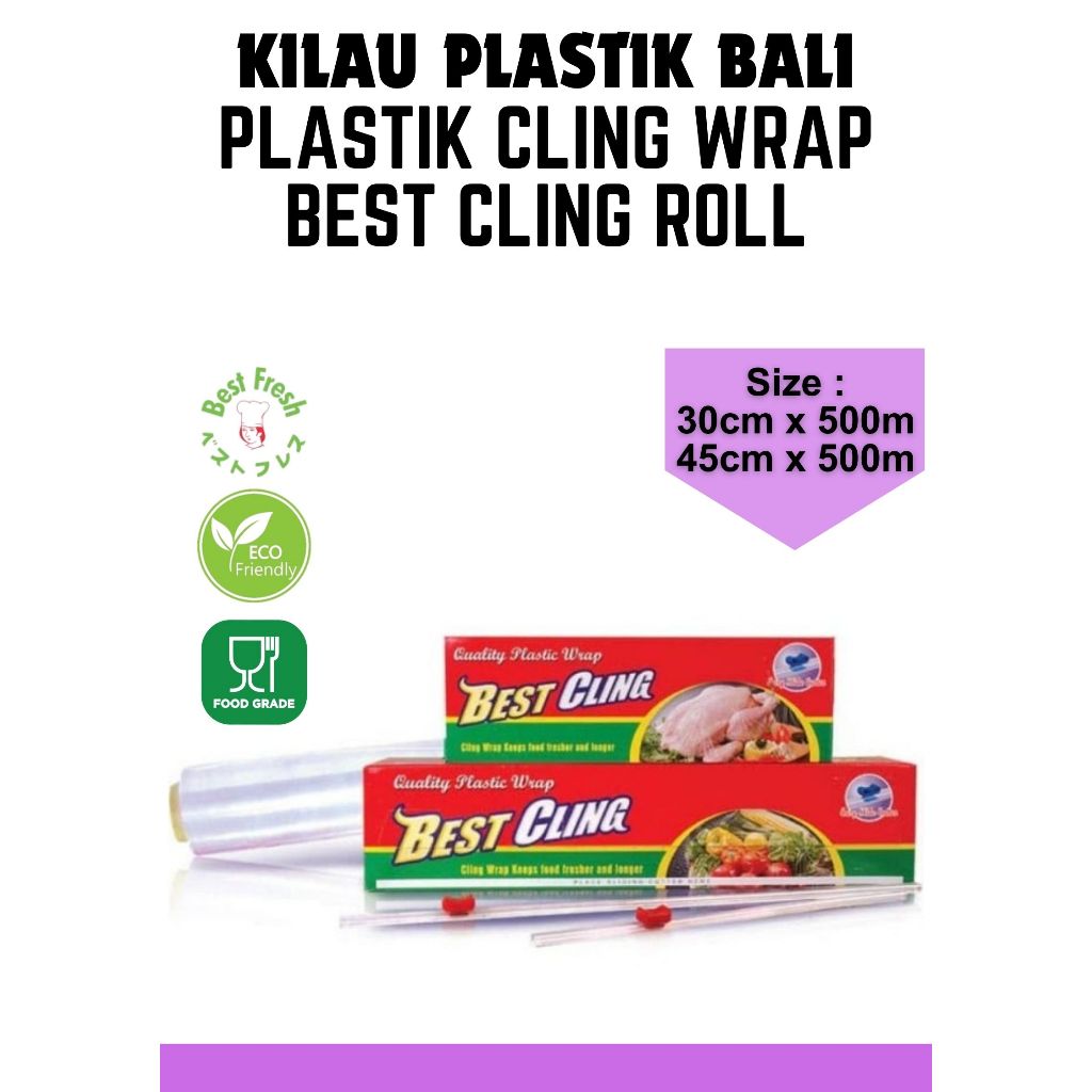 Jual Plastik Wrapping Cling | PLASTIC WRAP 30 Cm X 500 M I 40 CM X 500 ...