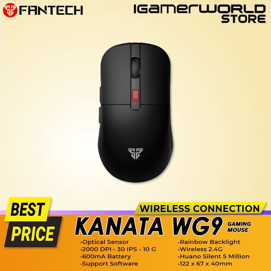 Jual Fantech Kanata WG9 Wireless Two Mode Gaming Mouse | Shopee Indonesia