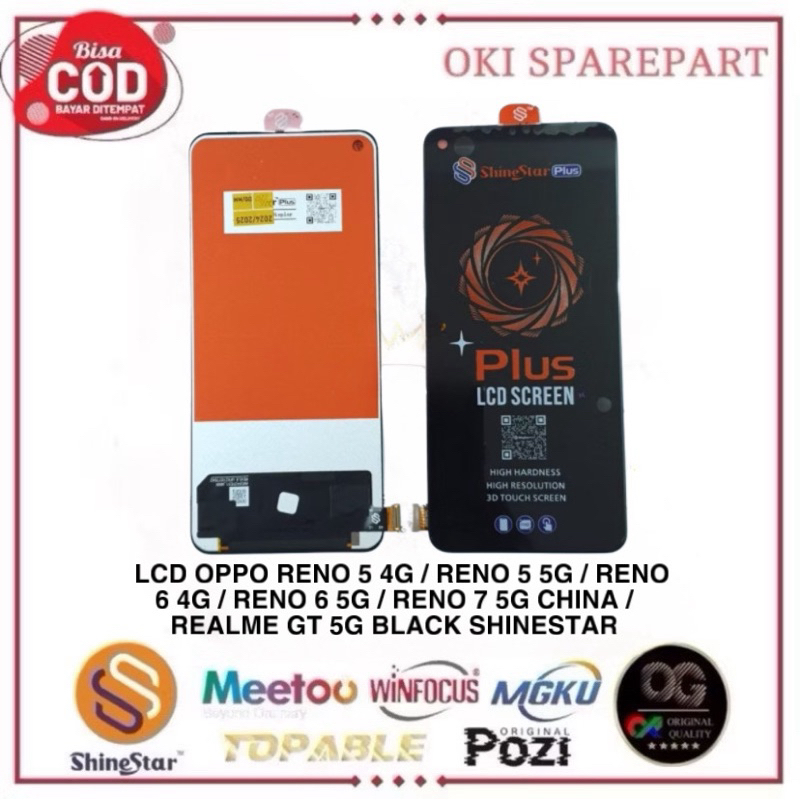 Jual LCD OPPO RENO 5 4G / RENO 5 5G / RENO 6 4G / RENO 6 5G / RENO 7 5G ...