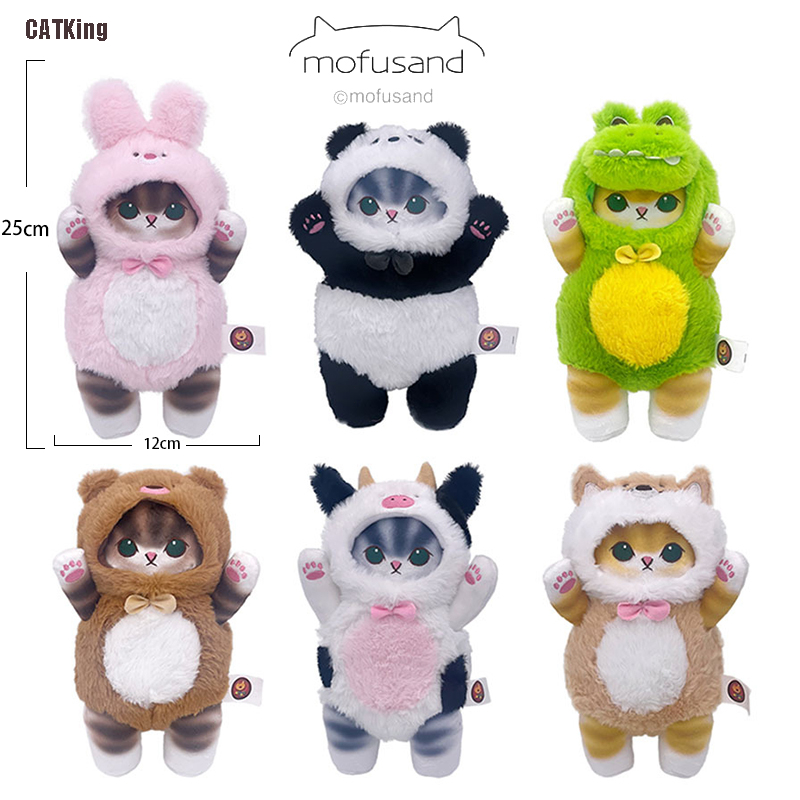 Jual ⭐CATKing⭐Mofusand Boneka Mainan Mewah Kucing Hiu Boneka Mewah ...