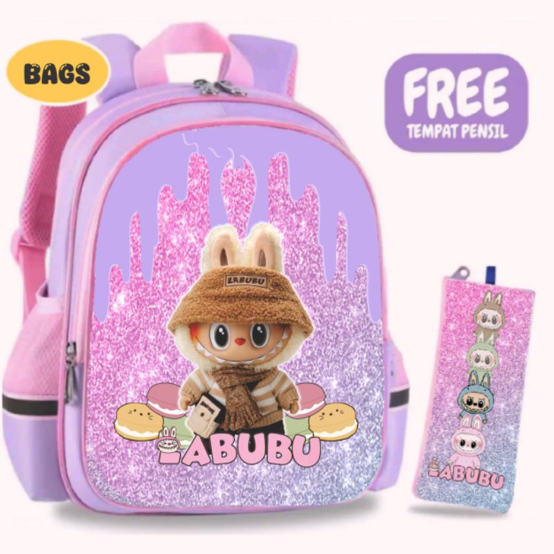 Jual Tas Ransel Sekolah Anak Karakter Labubu Tk Sd, Paud- Fashion Anak | Shopee Indonesia