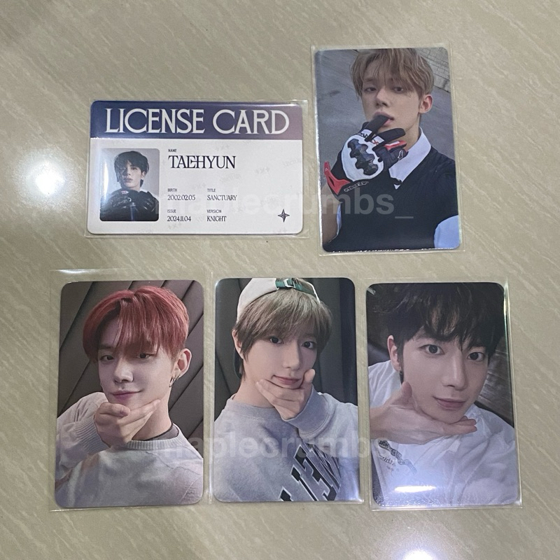 Jual [ READY STOCK ] TXT Official Photocard Sanctuary - Dear My Muse DMM Round 1 R1 Yeonjun ...