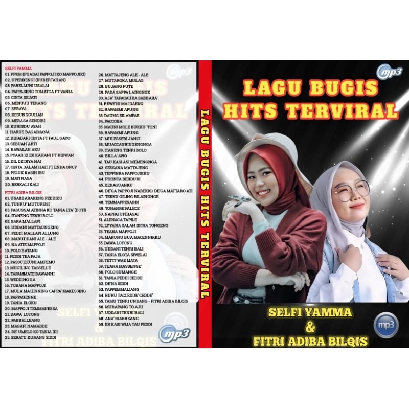 Jual KASET CD MP3 MOBIL KOLEKSI LAGU BUGIS HITS VIRAL TERBARU 2024 - KASET CD MP3 LAGU BUGIS ...