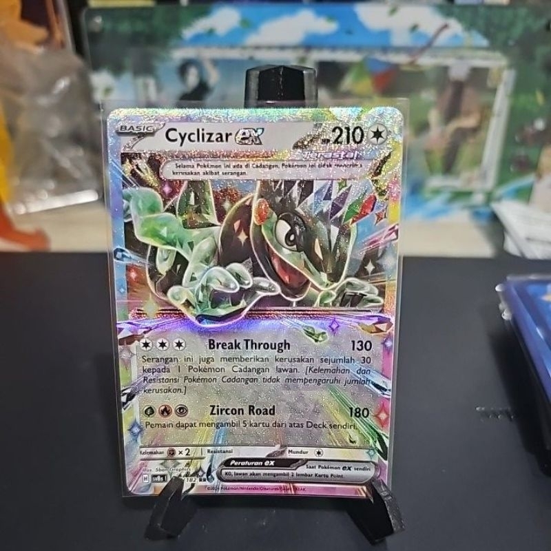 Jual cyclizard ex rr kilat rasi kartu pokemon indonesia original ...