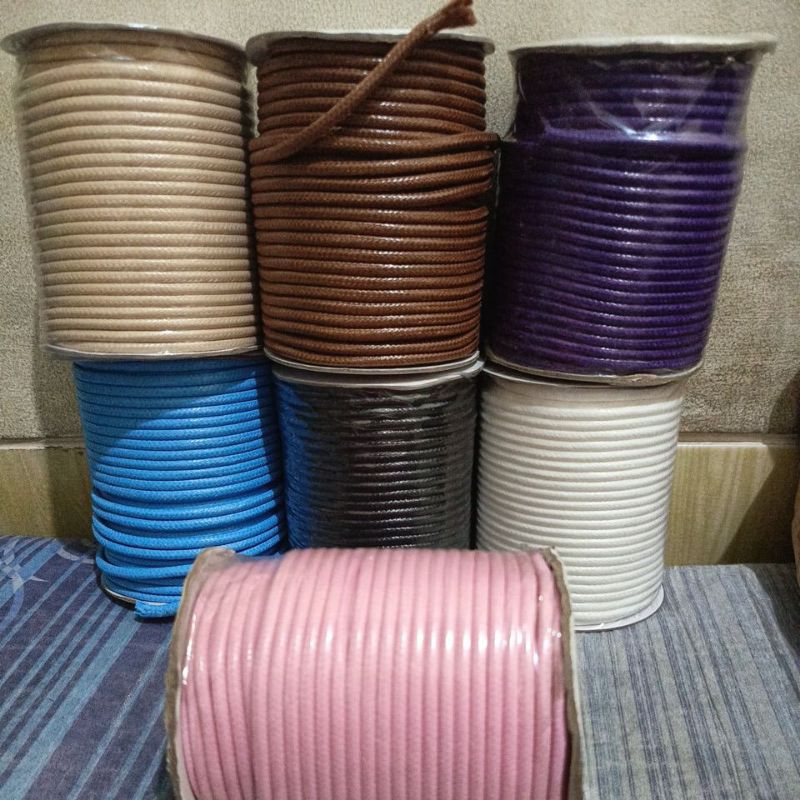 Jual TALI KOREA 5MM (TALI BAHAN GELANG DAN KALUNG) | Shopee Indonesia