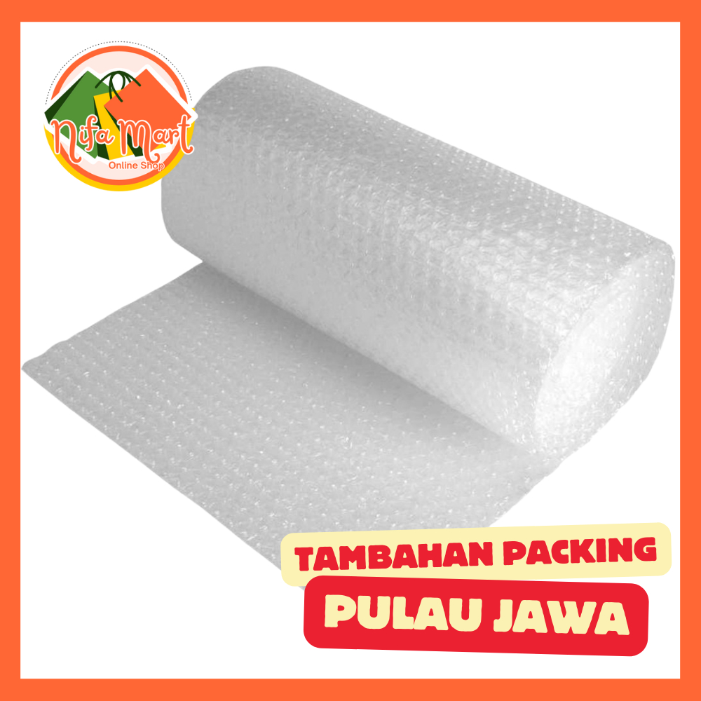 Jual Plastik Bubble Wrap Warna PUTIH/BENING (TERBAL) | Shopee Indonesia