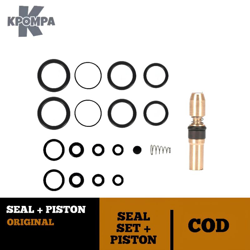 Jual Seal set + piston pompa pcp, Sparepart pompa pcp, Piston pompa pcp ...