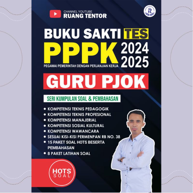 Jual Buku PPPK Guru PJOK 2024/2025 | Ruang Tentor | Shopee Indonesia