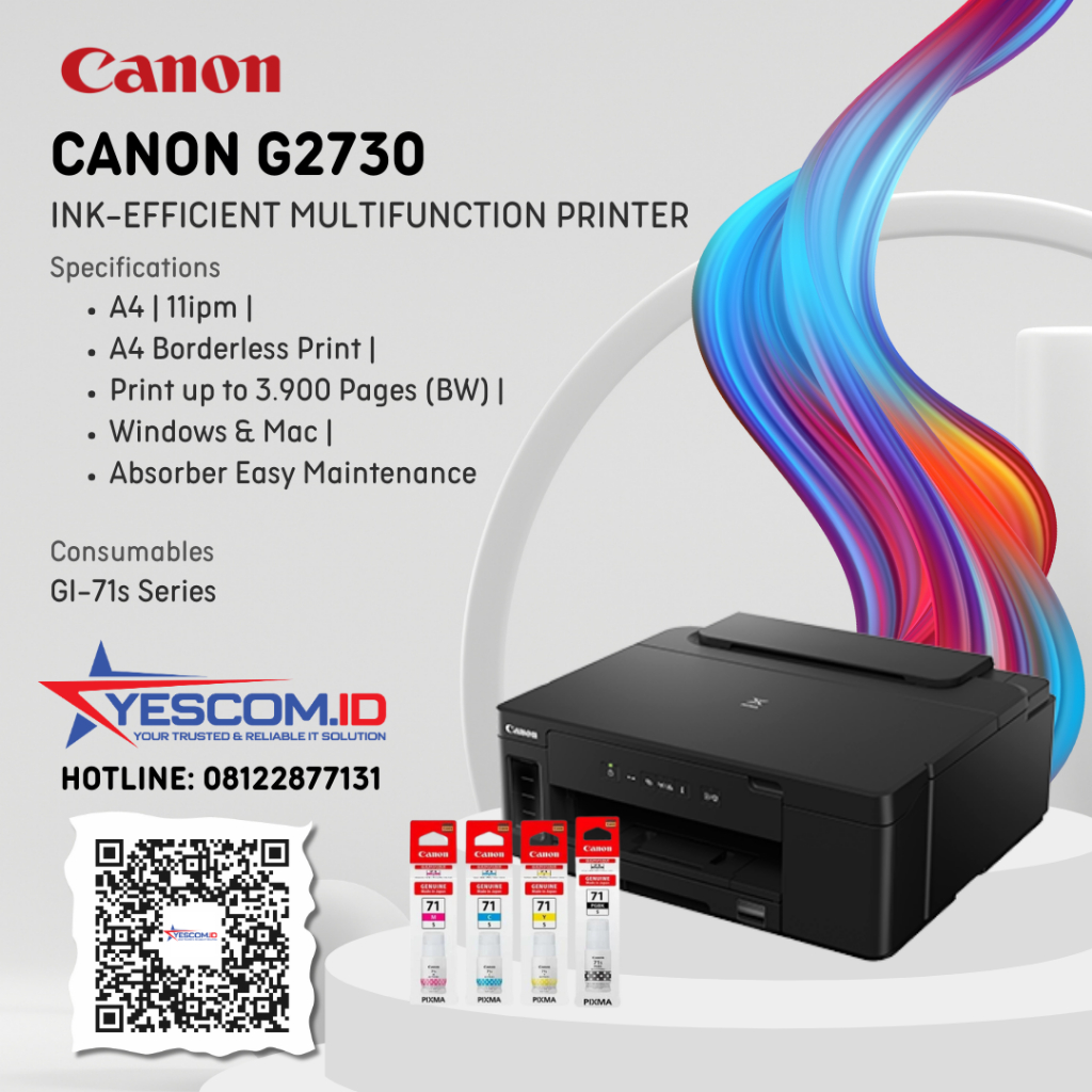 Jual CANON G2730 PRINTER | Shopee Indonesia