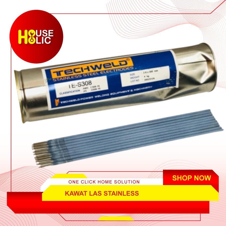 Jual Kawat Las Stainless TE-S308 2.0mm Per Kg / Welding Wire Electrodes | Shopee Indonesia