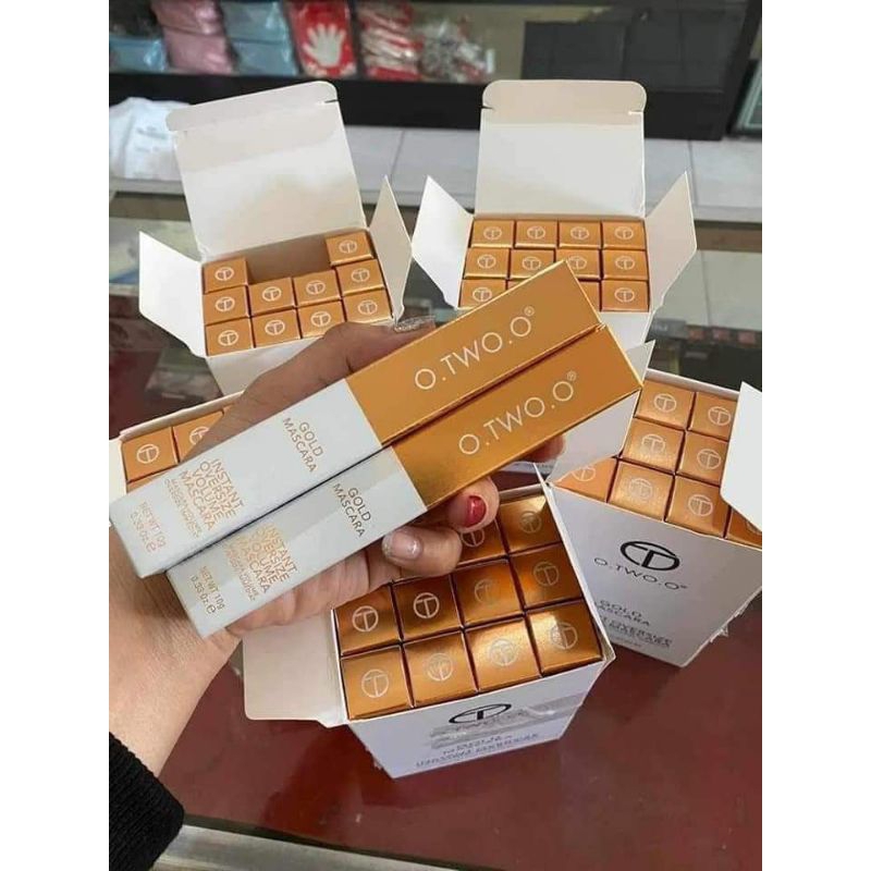 Jual Maskara OTWO Gold Original | Shopee Indonesia